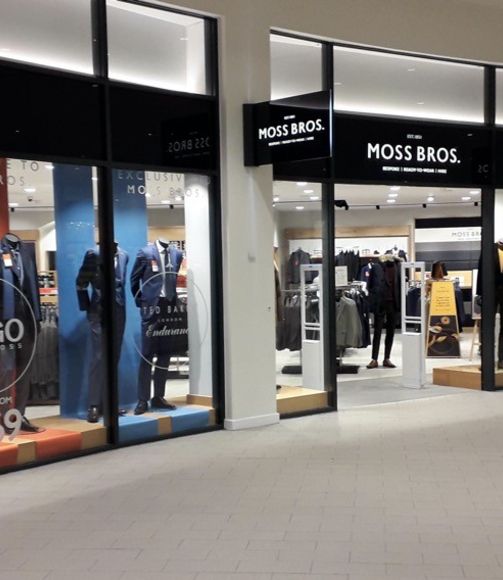 Suit Hire Swindon | Great Western Designer Outlet | Moss